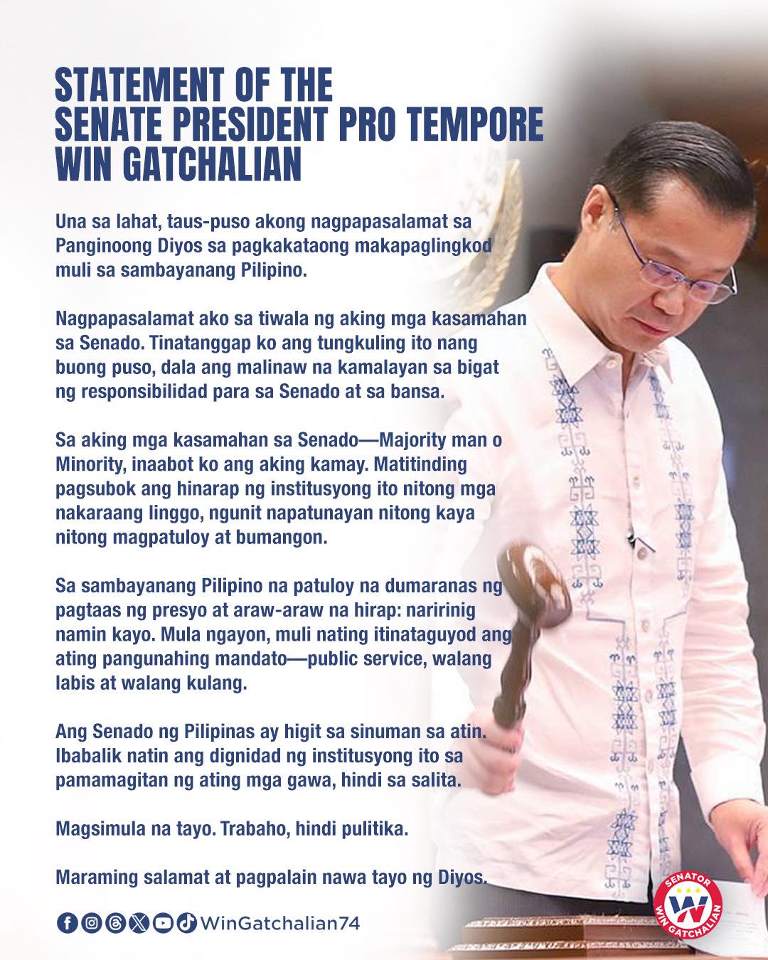 Balasahan sa Senado – Pinoy Peryodiko